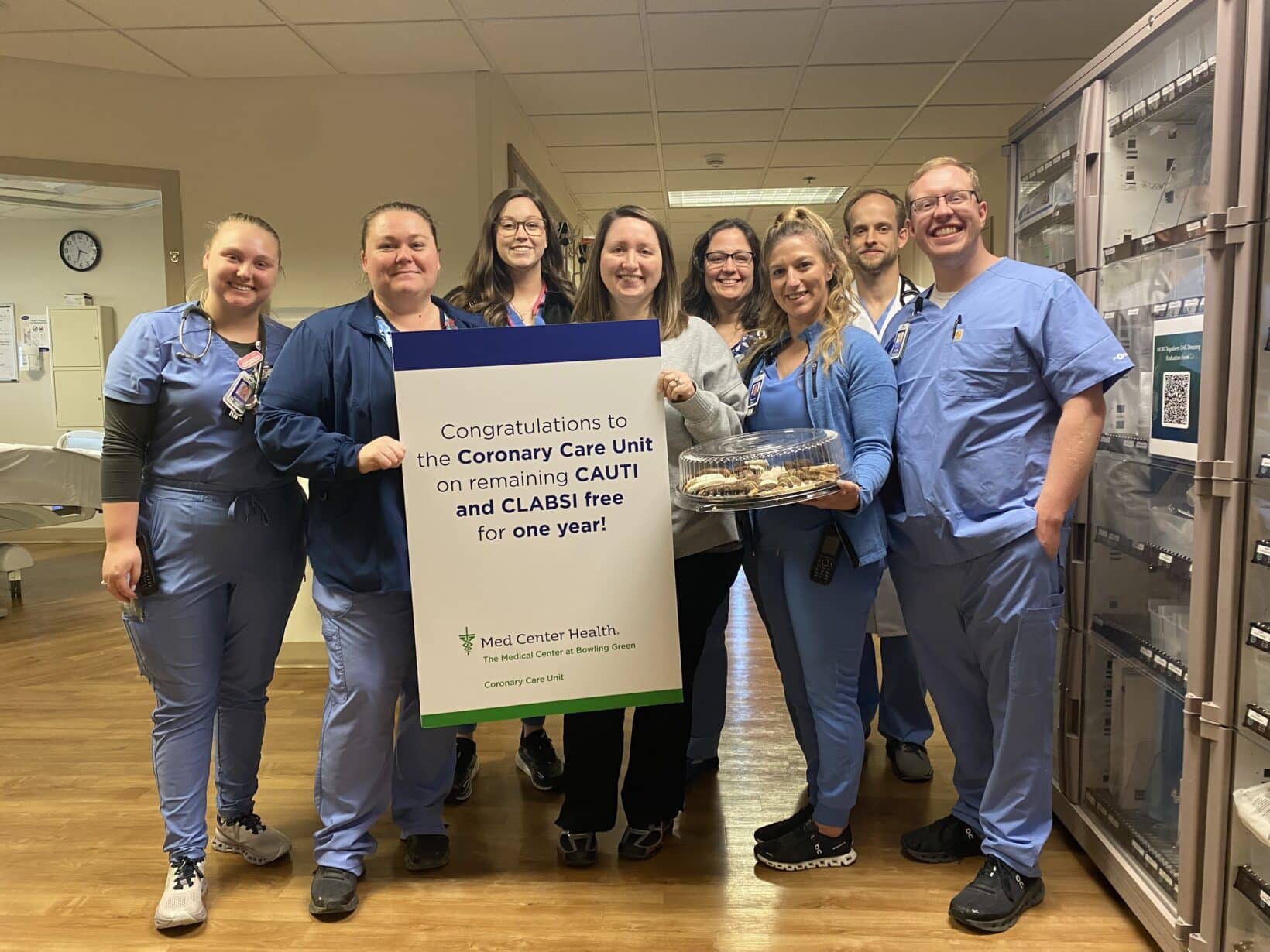 CCU celebrates patient safety milestone – Med Center Health