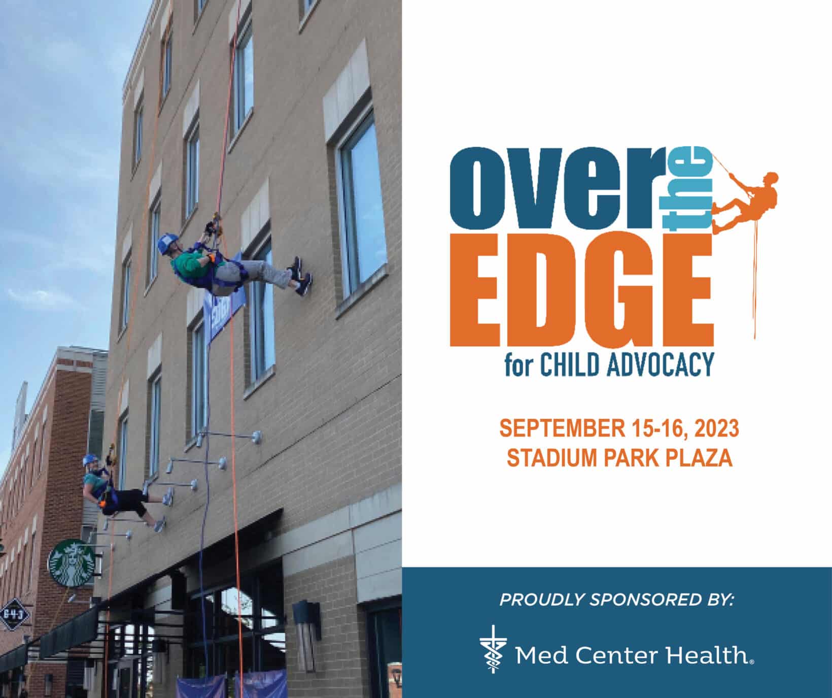 Who’s going Over the Edge this year? – Med Center Health