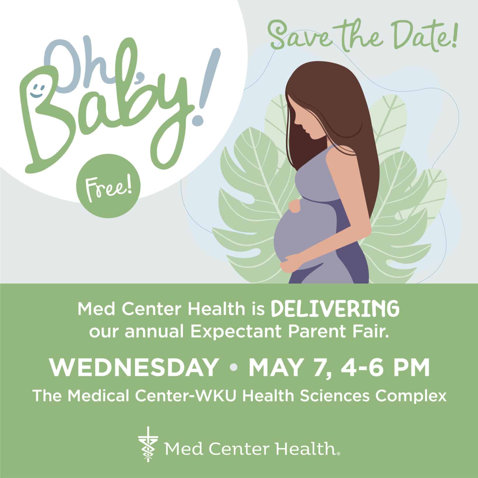 Save the Date: Expectant Parent Fair on May 7 – Med Center Health