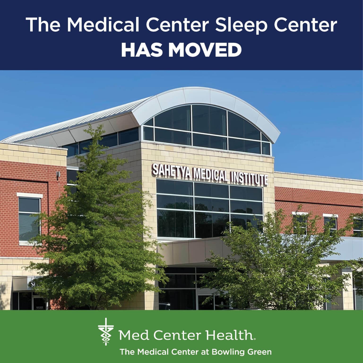 We’ve Moved: The Medical Center Sleep Center – Med Center Health