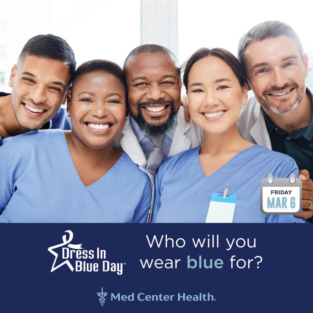 Dress in blue on March 6 in honor of National Colorectal Cancer Month ...