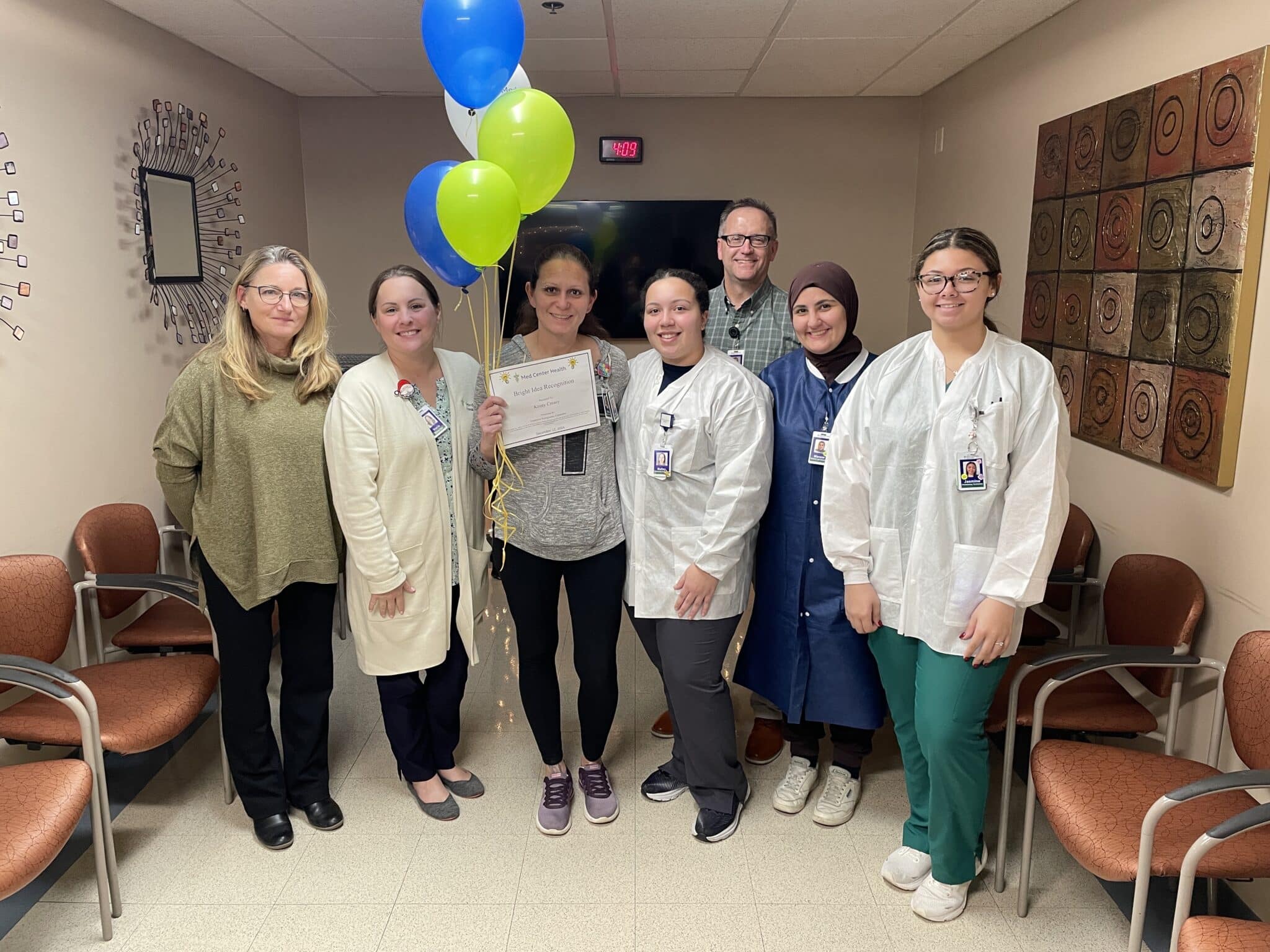Bright Ideas Award – Kristy Creasy – Med Center Health