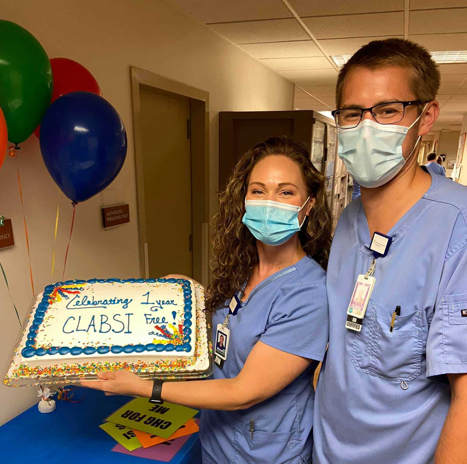 One year CLABSI-Free! – Med Center Health