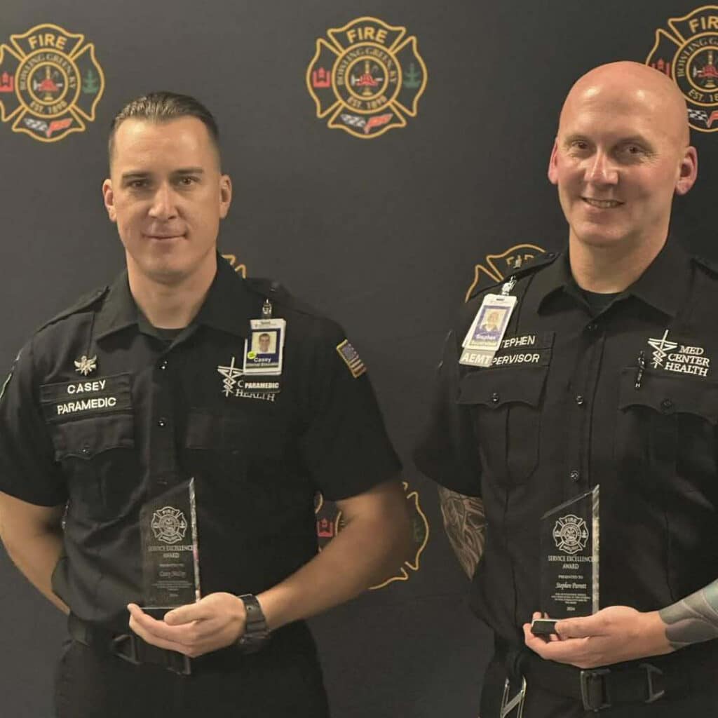 Casey McCoy and Stephen Parrott receive 2024 Service Excellence Award ...