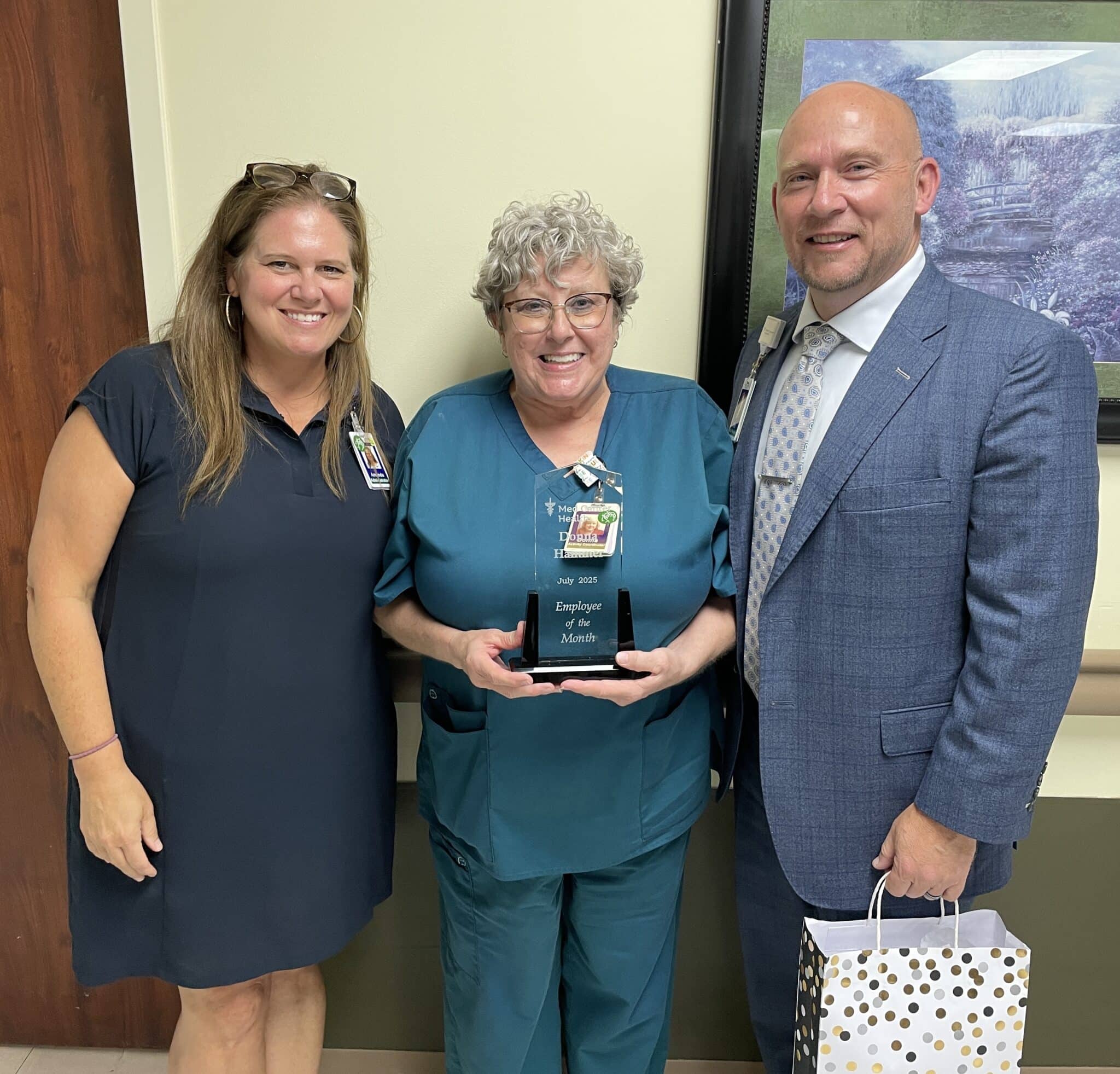 July Employee of the Month – Donna Hammer – Med Center Health