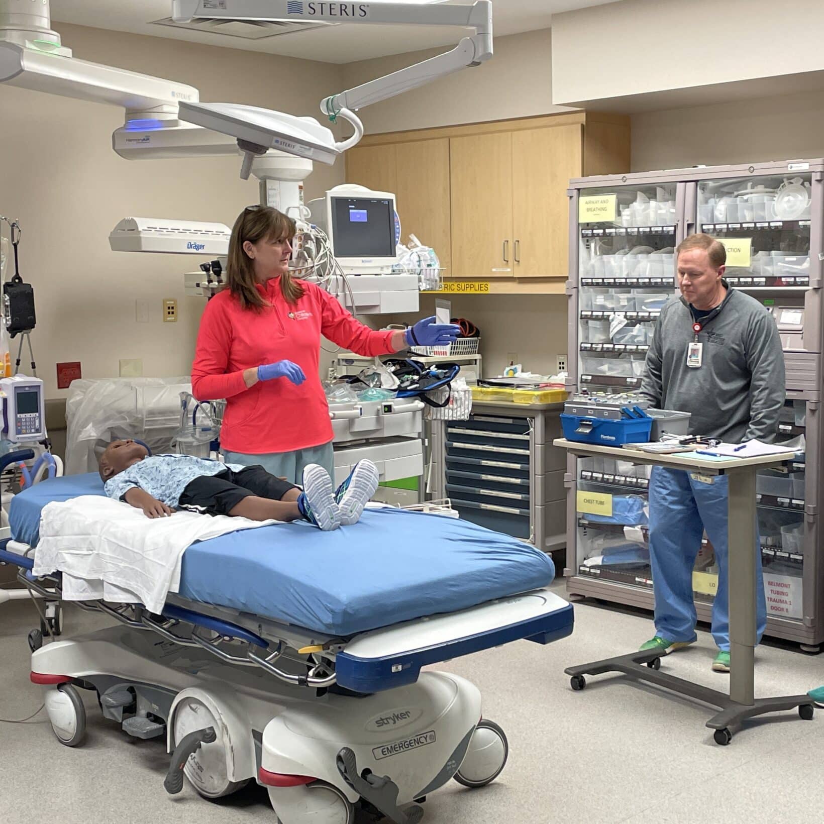 Staff from Norton Children’s Hospital visit MCBG to help us prepare for Pediatric Readiness ...