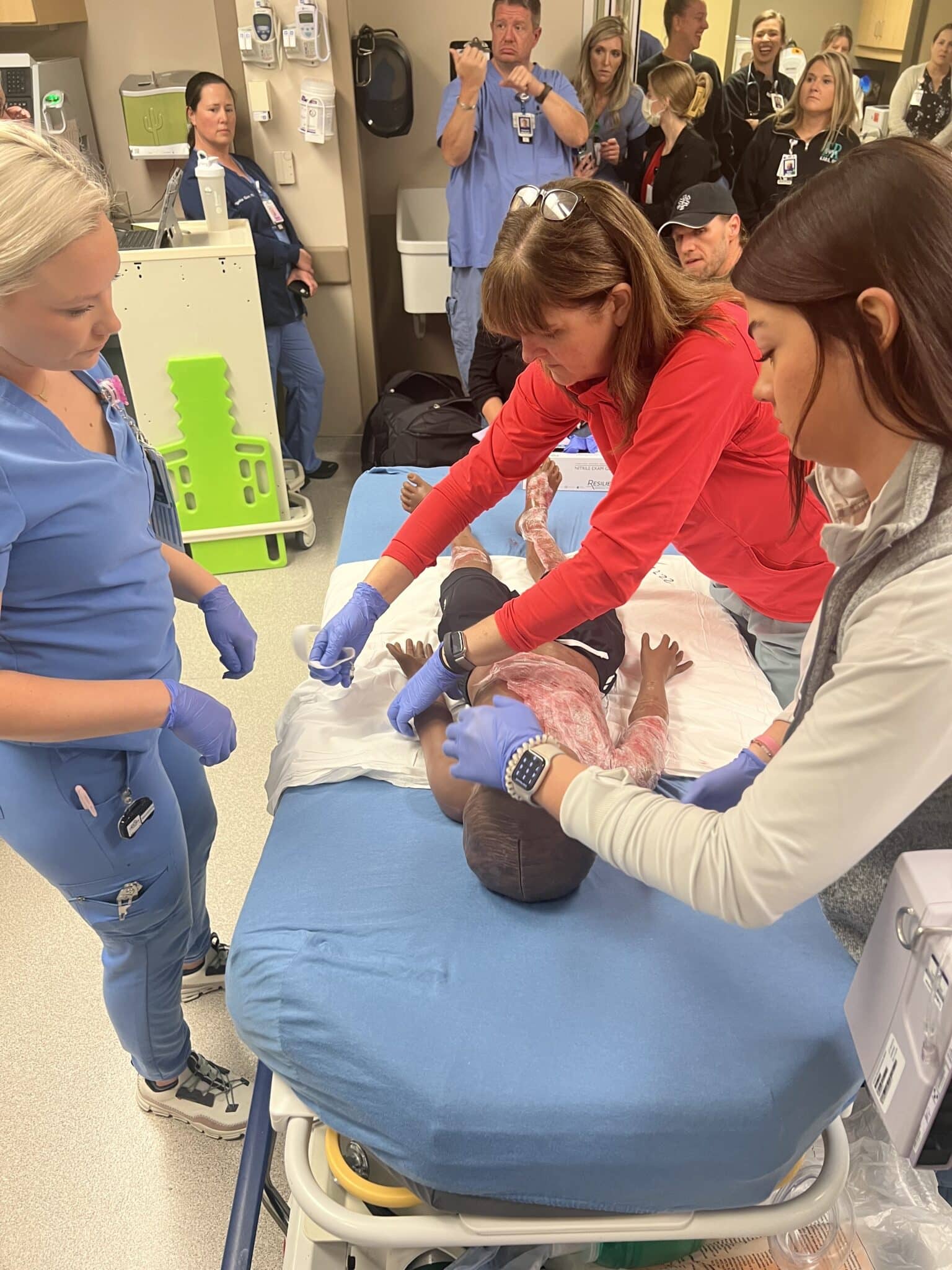 Staff from Norton Children’s Hospital visit MCBG to help us prepare for ...