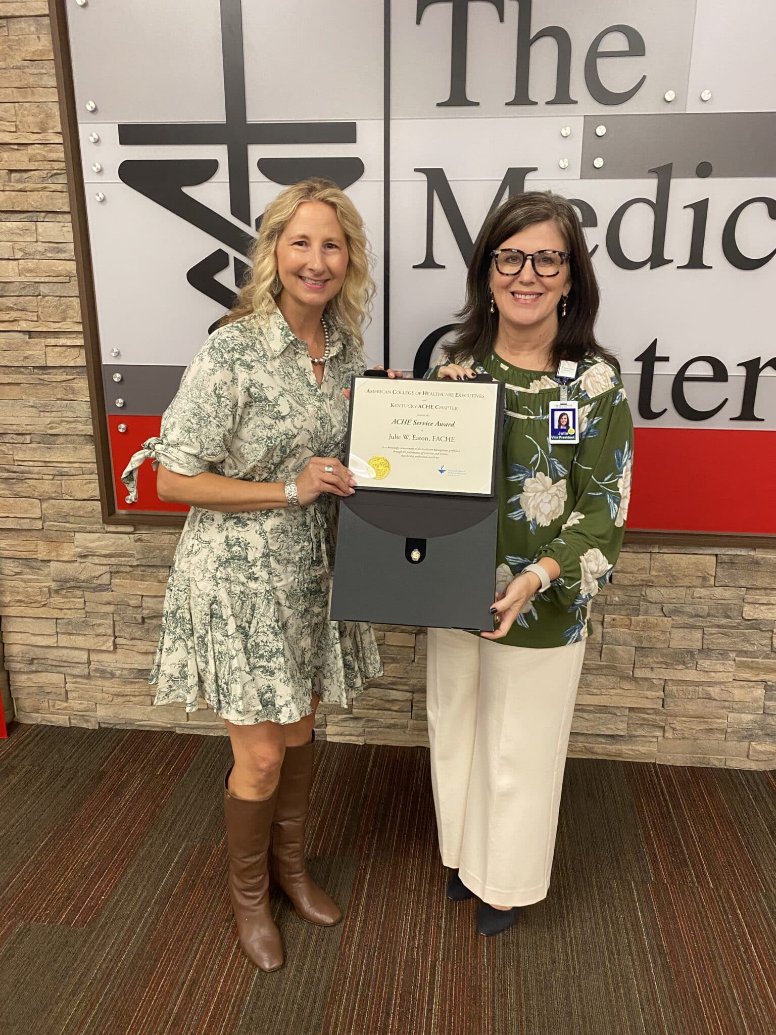 KY ACHE Educational Event a Success, Eaton Recognized for Service – Med ...