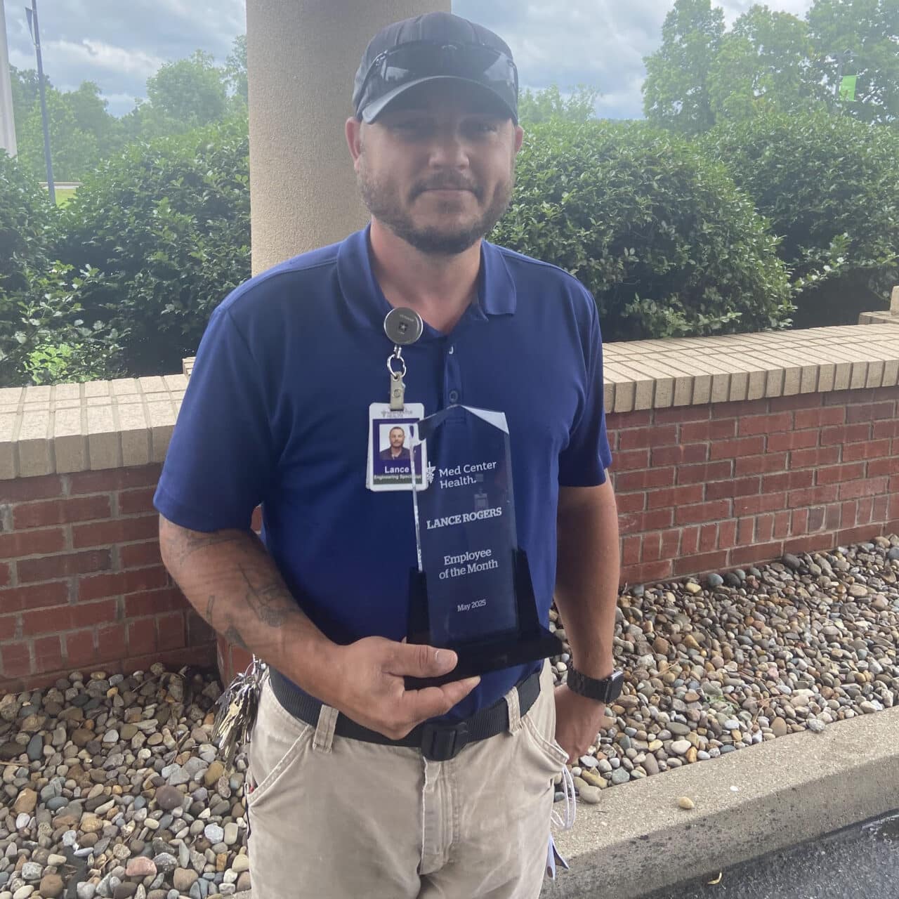 May Employee of the Month – Lance Rogers – Med Center Health