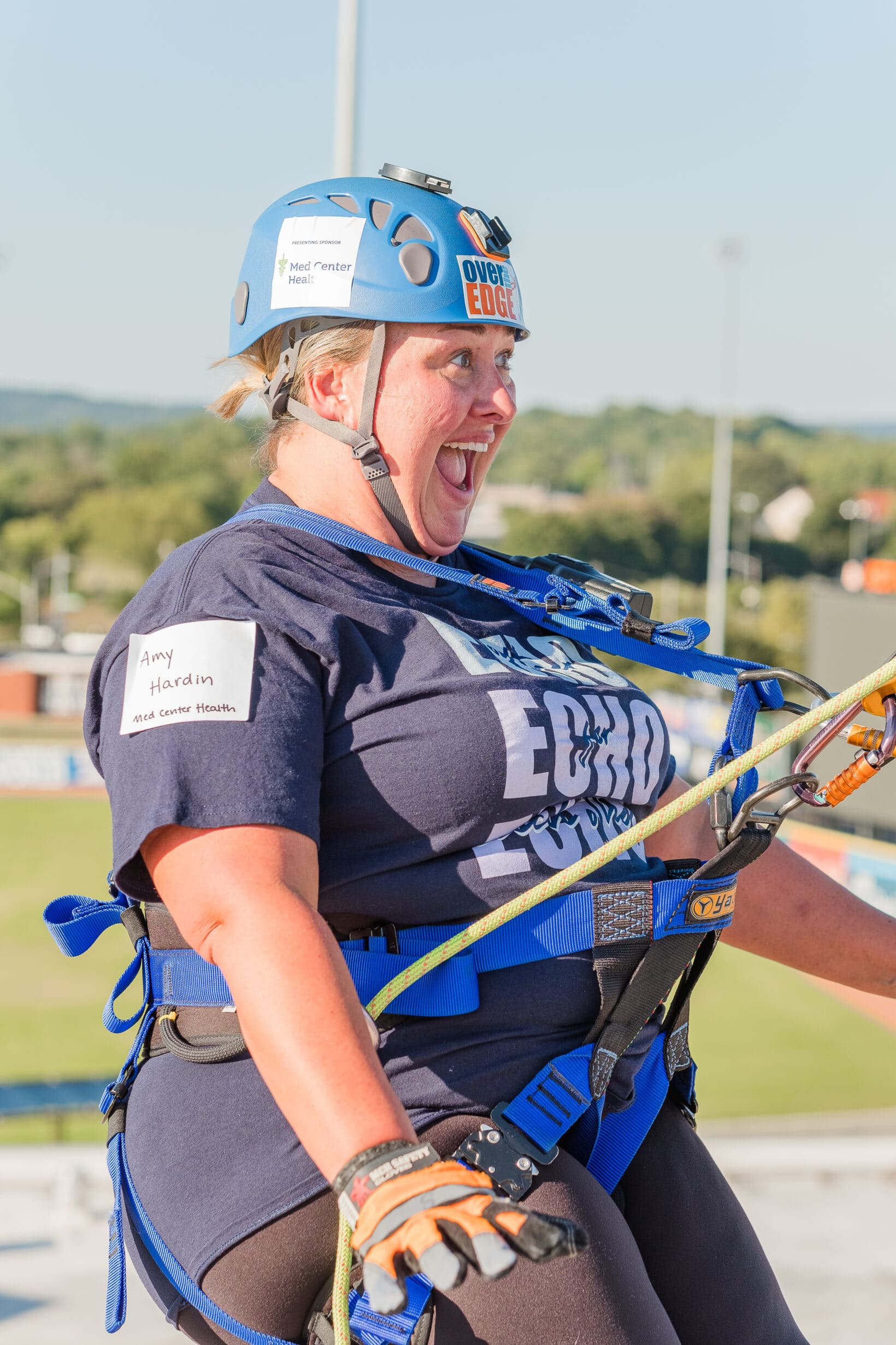 Over the Edge benefits Child Advocacy Center – Med Center Health