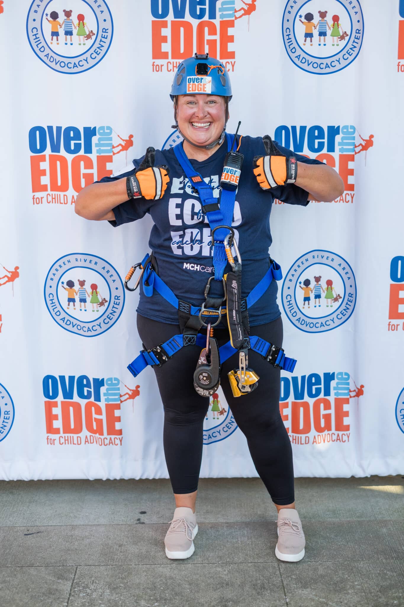 Over the Edge benefits Child Advocacy Center – Med Center Health