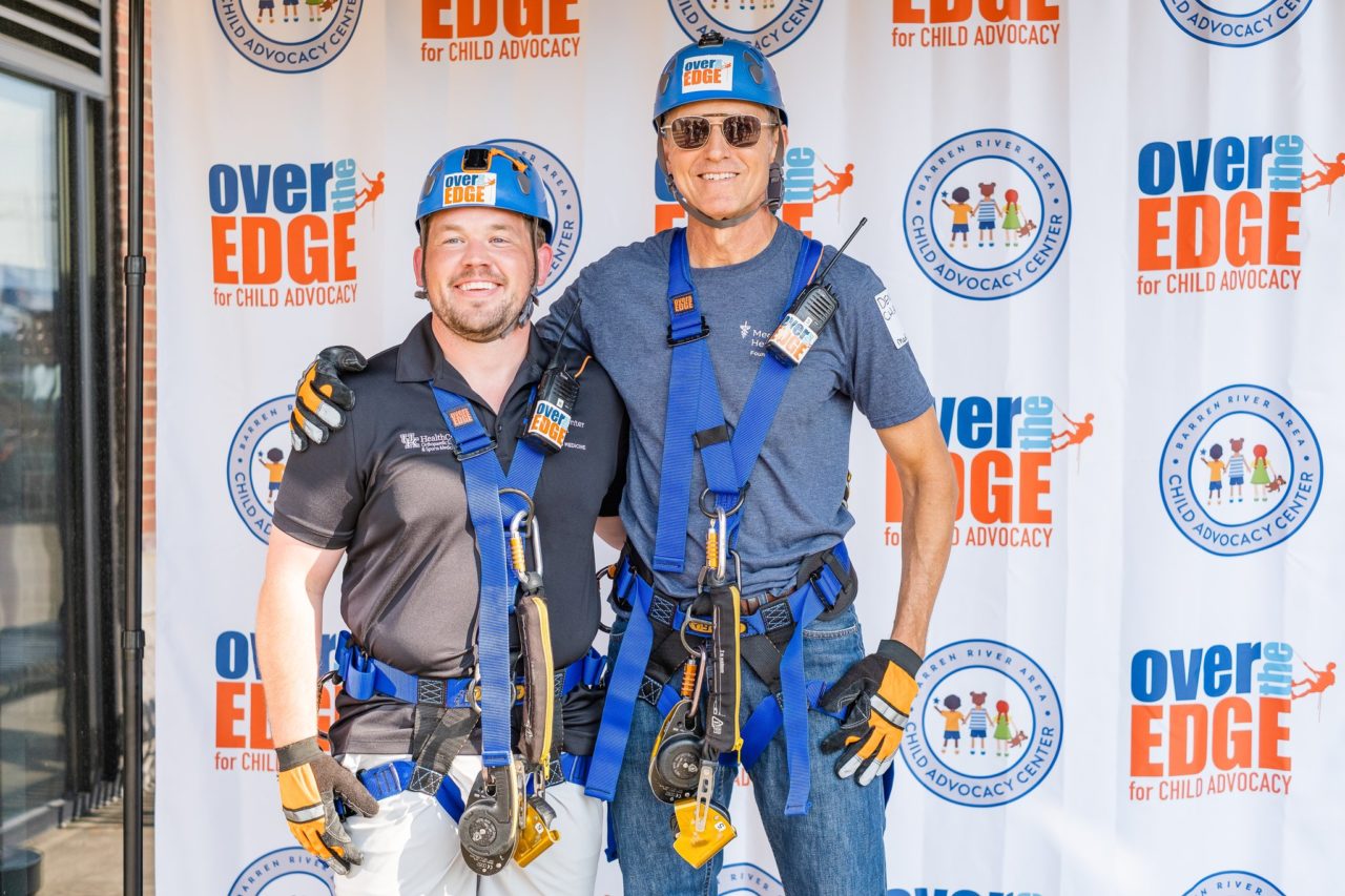 Going Over the Edge to help kids – Med Center Health