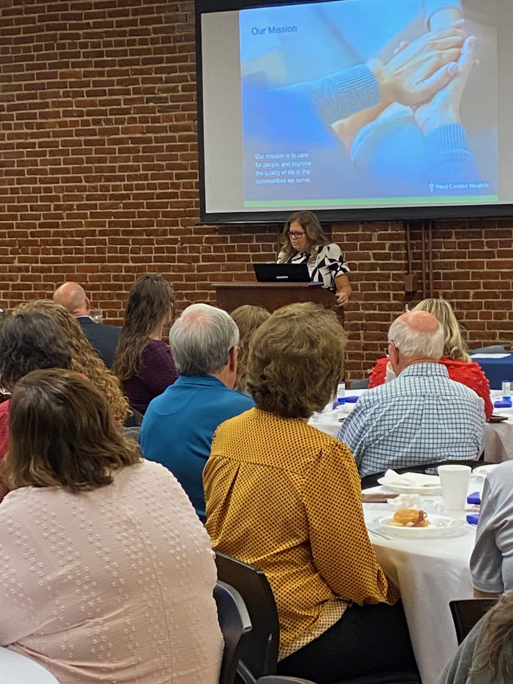 Local Leaders Hear from Med Center Health Experts at Chamber Breakfast ...