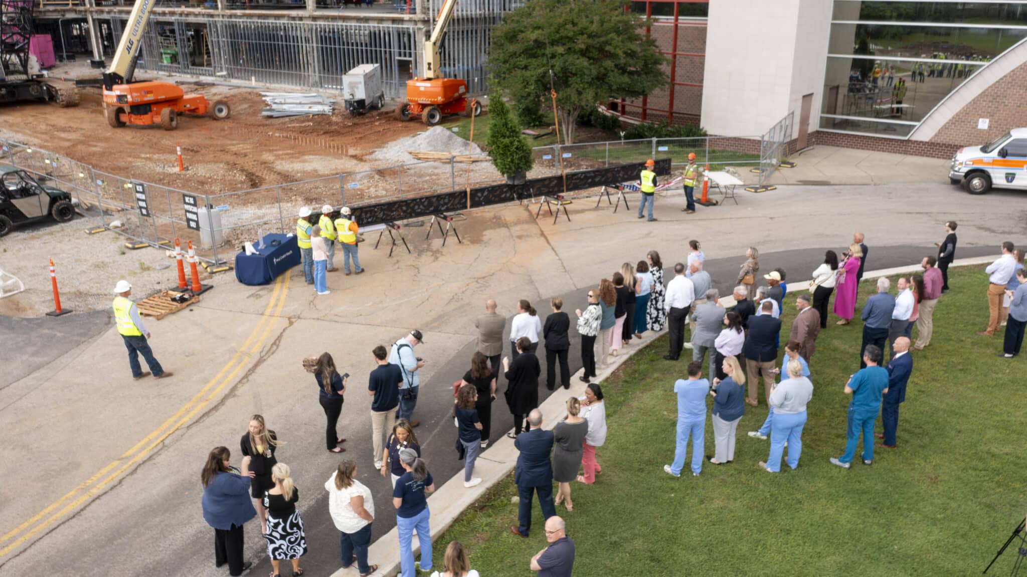 MCH reaches construction milestone with High Street Tower beam raising ...