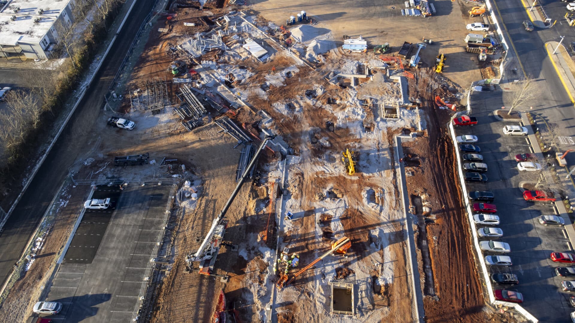 First steel beams set on High Street Tower project – Med Center Health